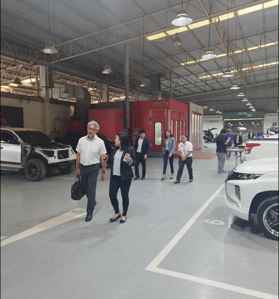 Mitsubishi Executives Visit Able Motors’ Mitsubishi Ladkrabang ...