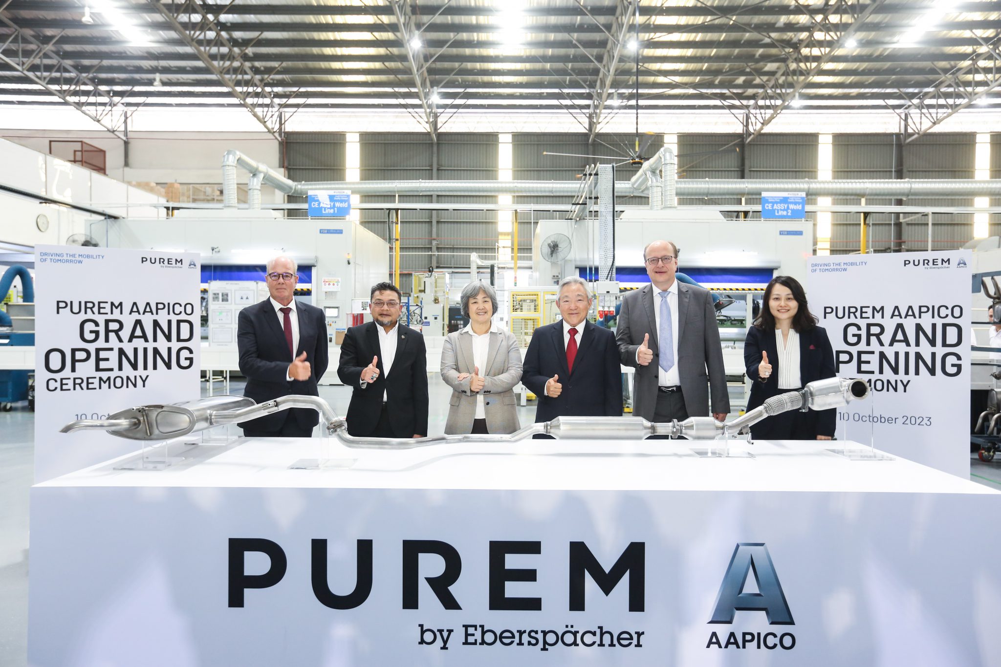 The strategic joint venture – Purem AAPICO opens 2 plants for clean ...